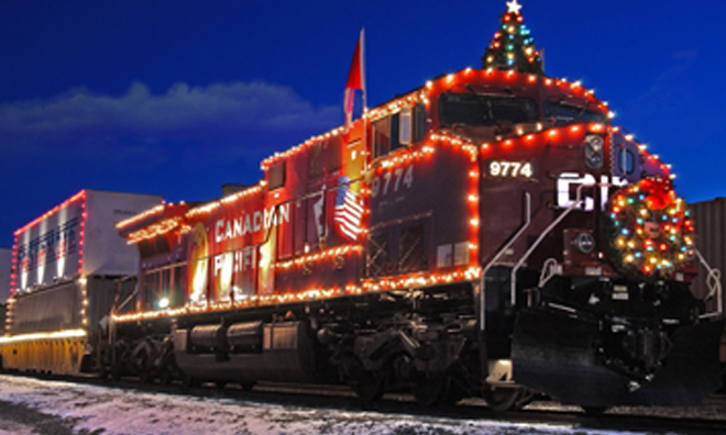 CP Holiday Train rolls into Josephburg | Strathcona County CP Holiday Train rolls into Josephburg | Strathcona County
